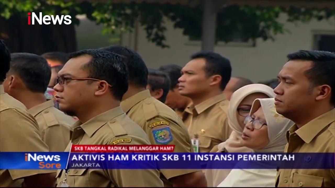 Pro Kontra SKB 11 Menteri Terkait Radikalisme Bagi ASN - iNews Sore - 10/12 - YouTube