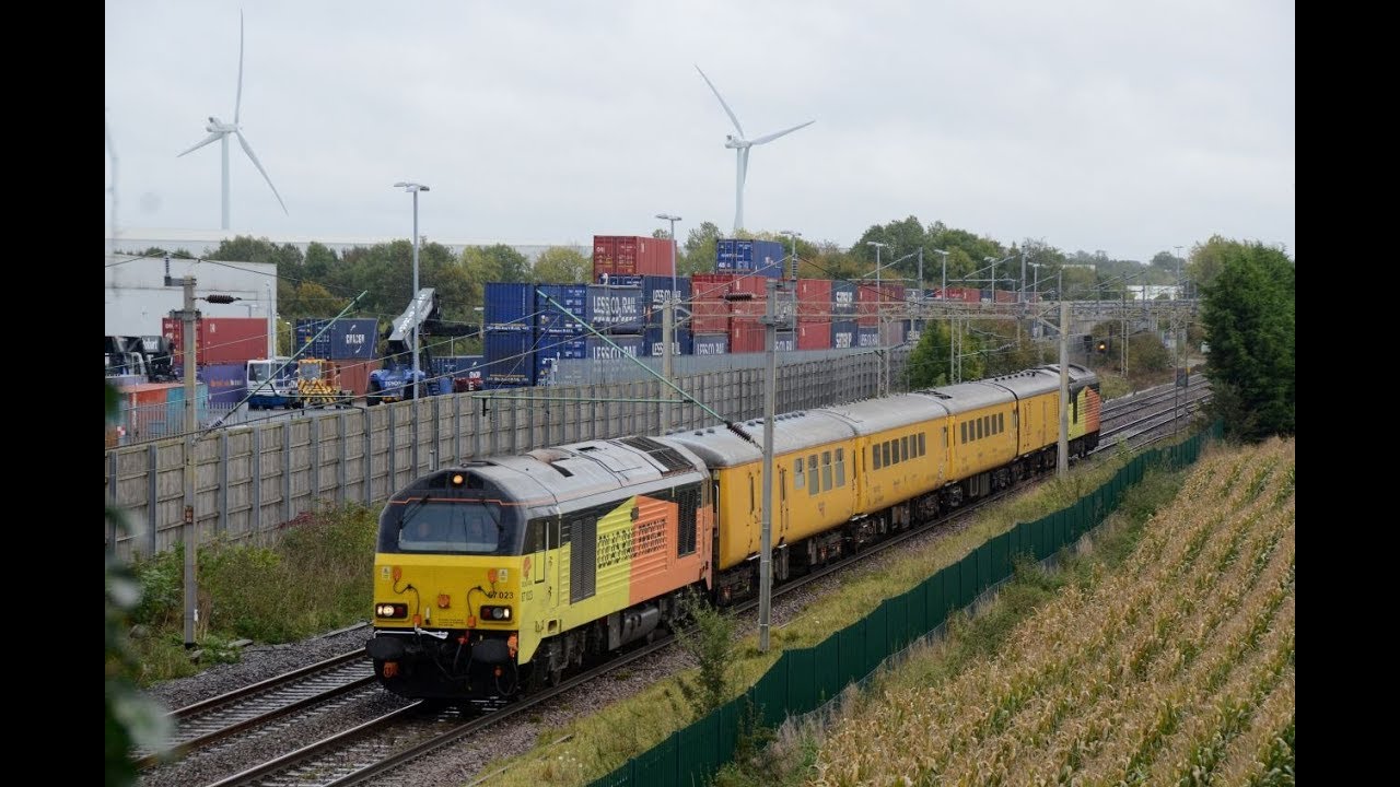 WCML Trains 2019 'Loads Of Locos & Lots Of Liveries!' DIRFT, 17th ...