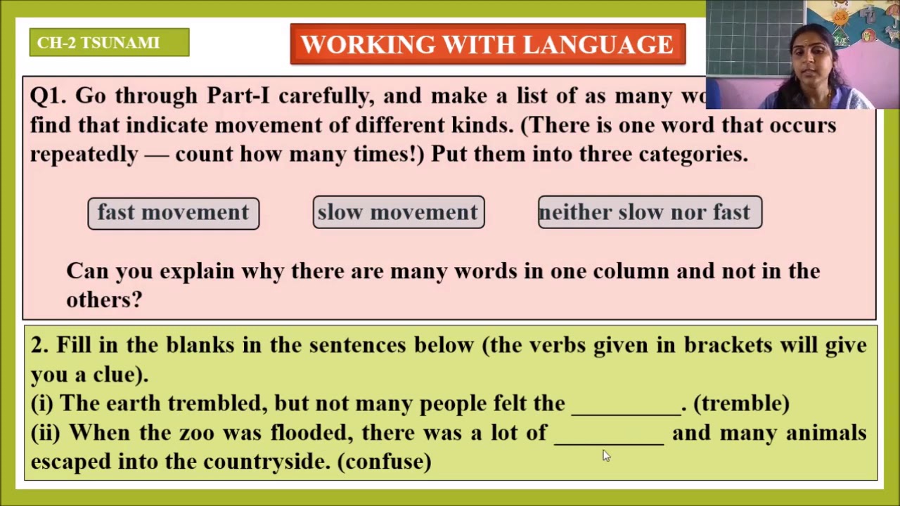CBSE Class 8 English Tsunami Textual Exercises YouTube cbse-class-8-english-tsunami-textual-exercises-youtube