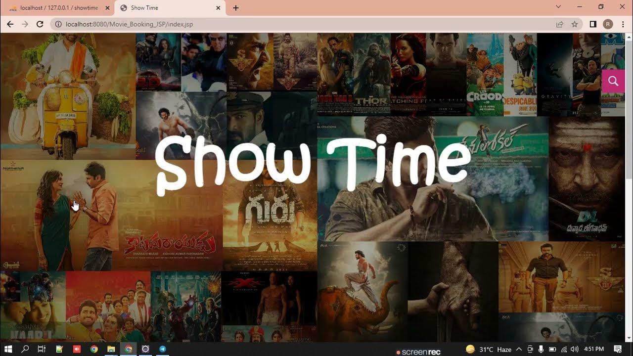 Movie Ticket Management system in JSP | JAVA Projects | - YouTube