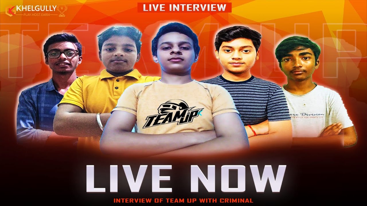 TEAM UP OFFICIAL LIVE INTERVIEW | UNDERDOGS INTERVIEW | Best eSports ...