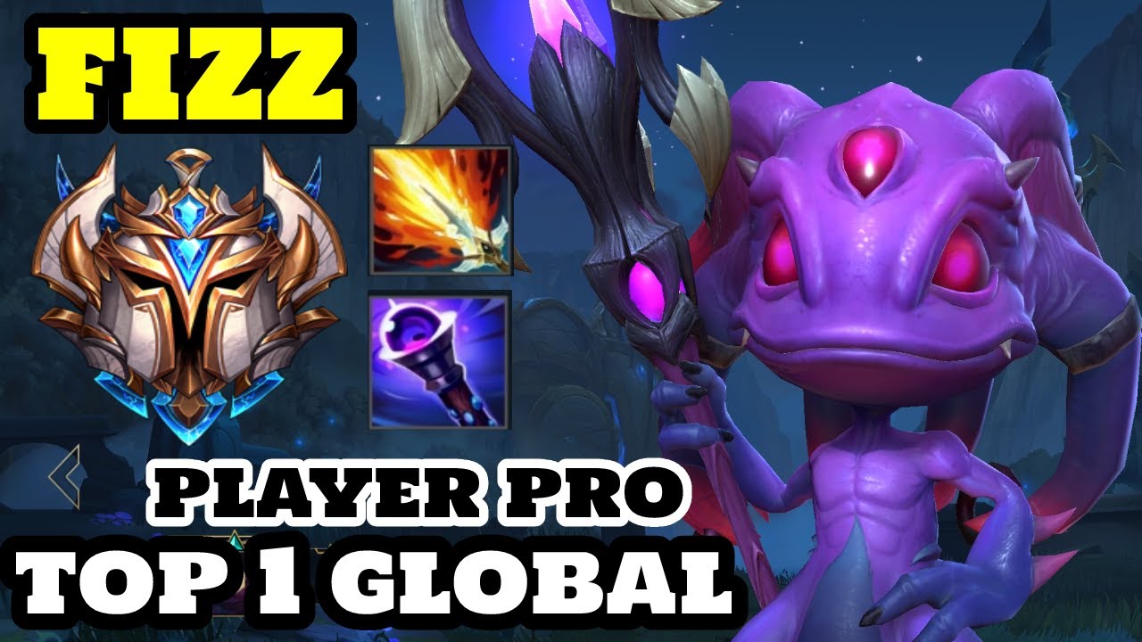 wild rift fizz - top 1 global fizz full gameplay fizz - YouTube