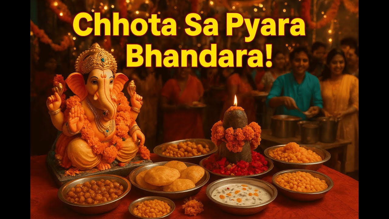Chhota Sa Pyara Bhandara | Ganesh Utsav 2025 | Dil Se Prasad Seva ️ ...