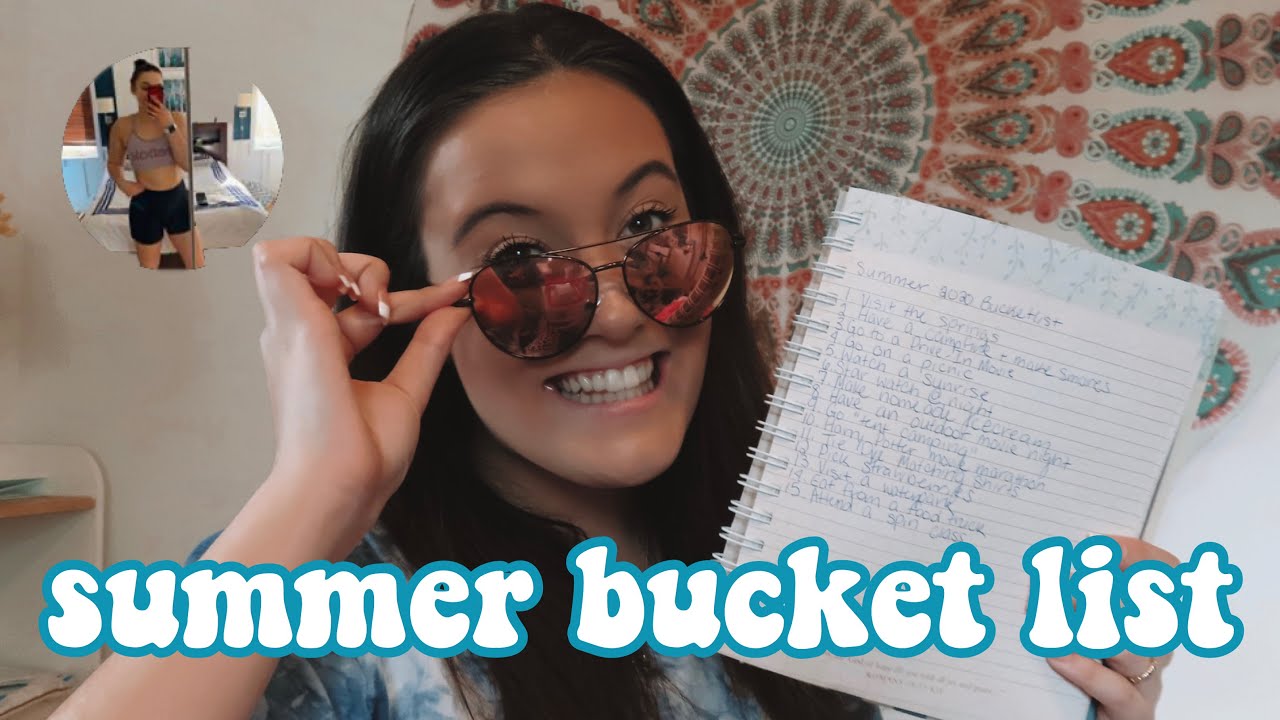 SUMMER BUCKET LIST 2020 | Collab w/ Cristen Merlo - YouTube