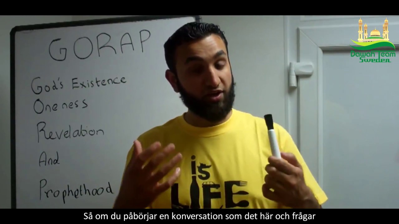 How to give dawah using (GORAP) method - YouTube