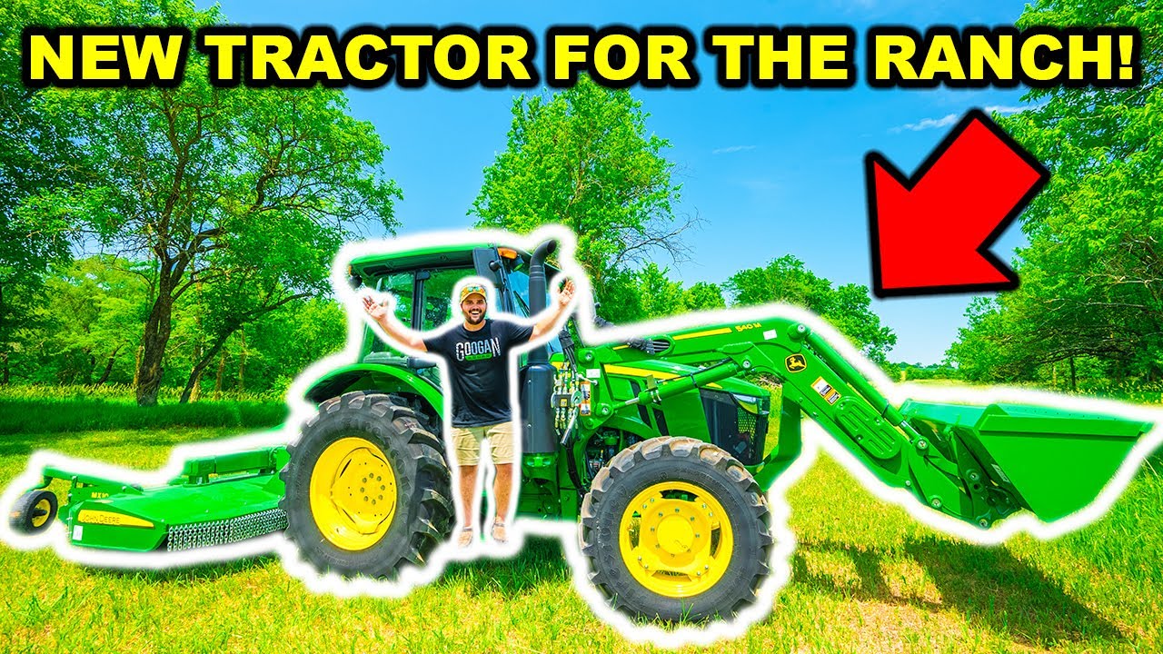 I Bought a $100,000 TRACTOR for the ABANDONED RANCH!!! (Bad Idea) - YouTube