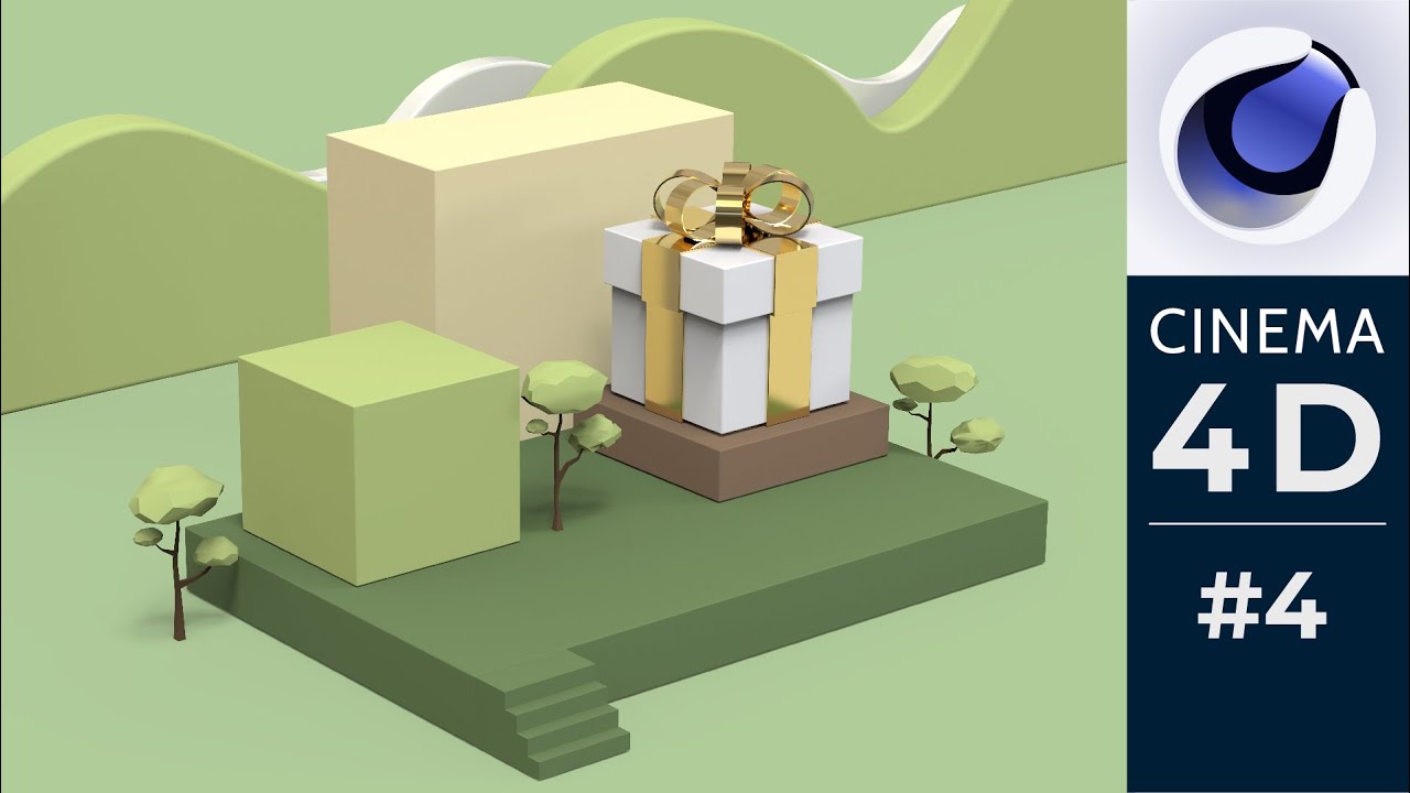 Cinema 4D _ Bài 4: Các lệnh quan trọng create point - Holde - Bevel ...