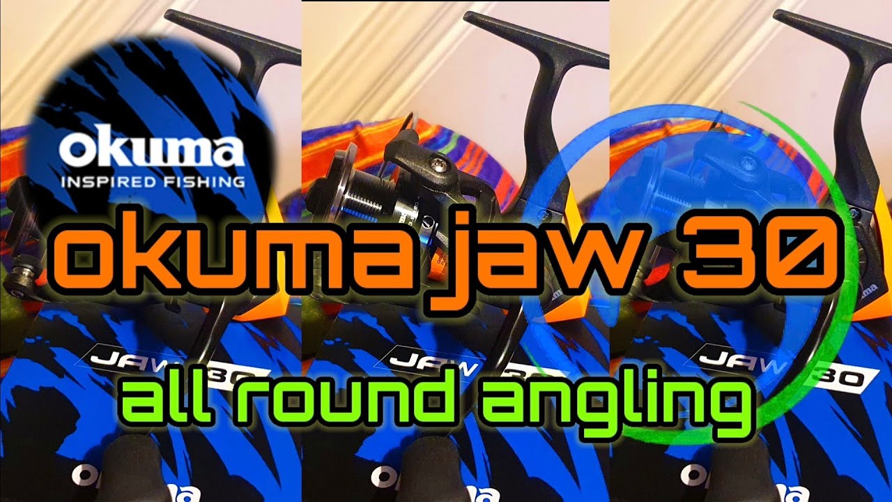 okuma jaw 30 spinning reel unboxing @garywilliamsandmitsy - YouTube