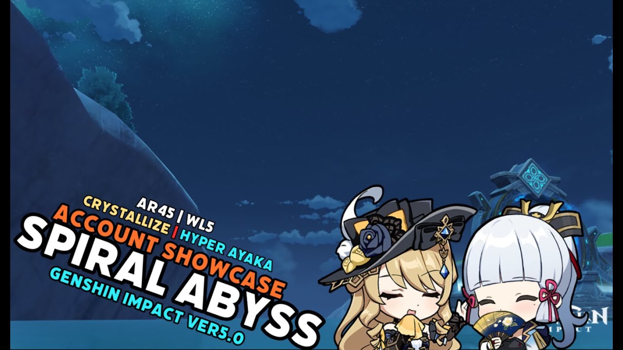 ( Crystallize | Hyper Ayaka ) Abyss Version 5.0 : Genshin Impact - AR45 ...