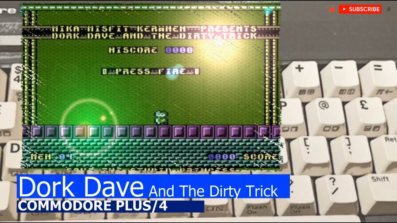 Commodore Plus/4 -=Dork Dave And The Dirty Trick=- - YouTube