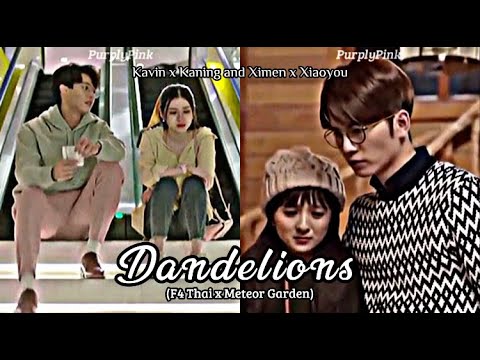 Kavin x Kaning and Ximen x Xiaoyou || Dandelions [F4 Thailand x Meteor Garden]