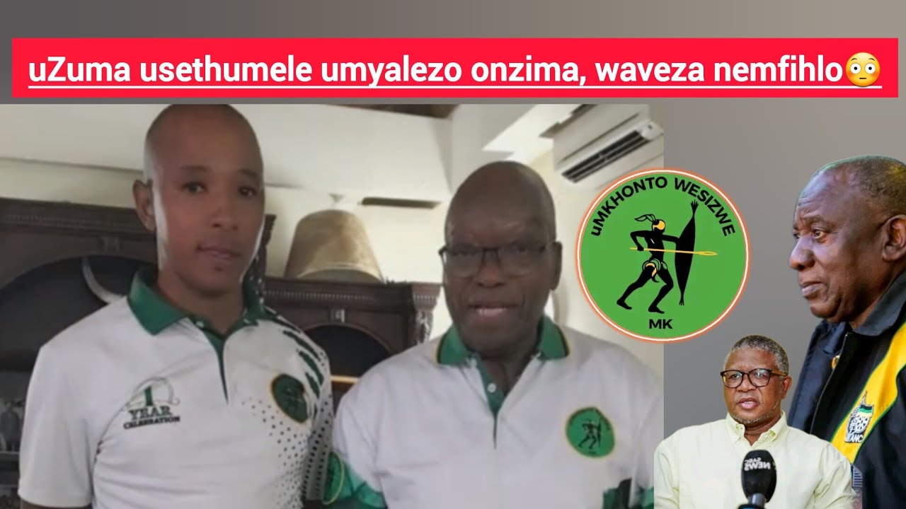 EZINGENAYO: uMongameli we MK uZuma usekhiphe umyalezo, waveza nemfihlo ...