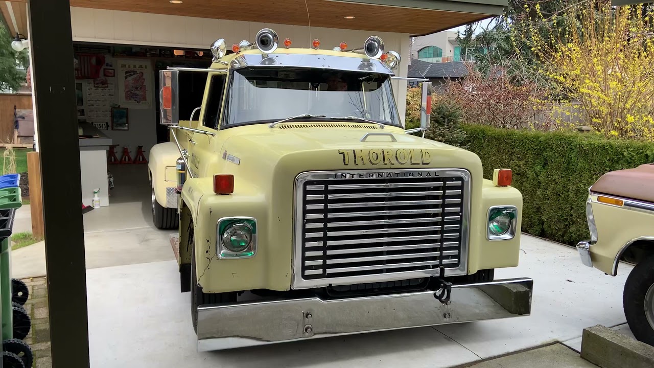1977 Loadstar 1800 453T Detroit Diesel - YouTube