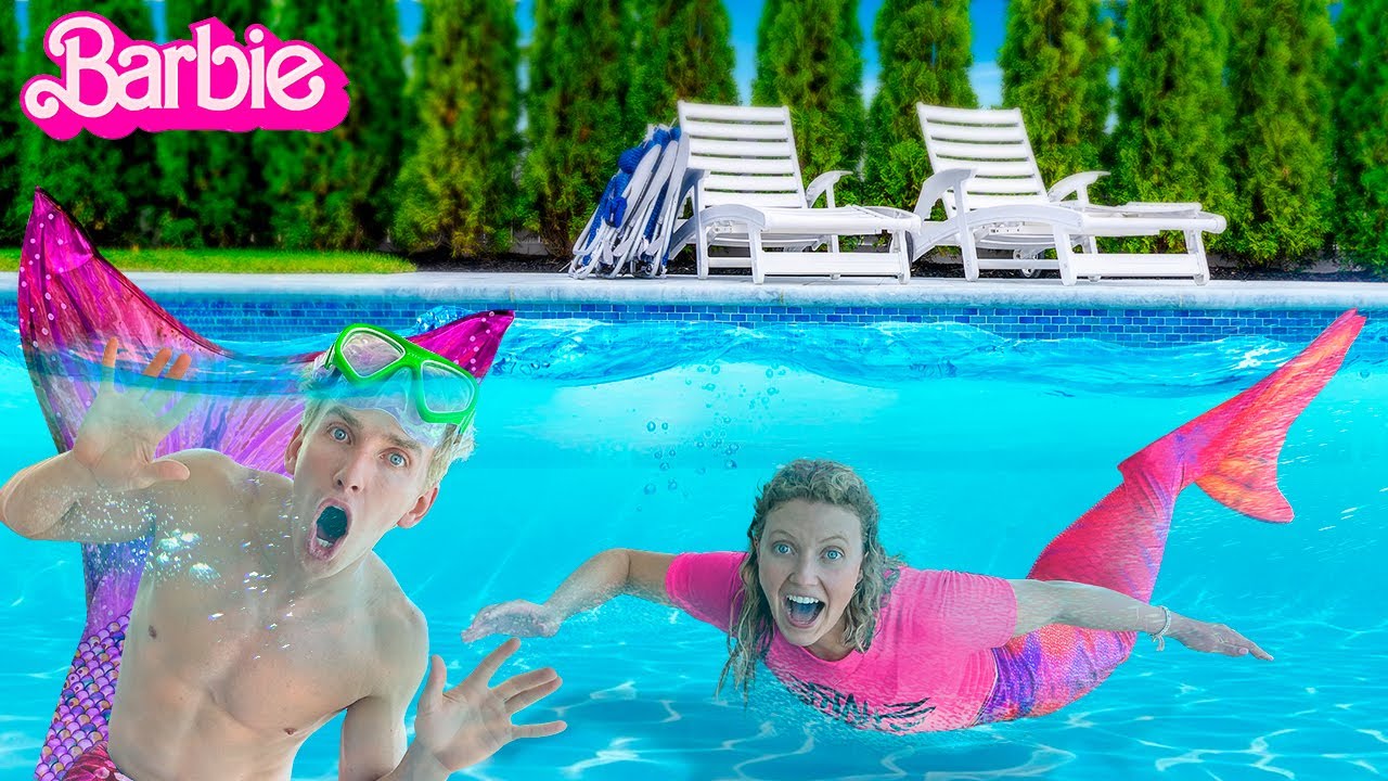 Transformed STEPHEN SHARER into a BARBIE Mermaid - YouTube