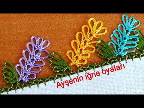 205.model Video  Cekimi çok istenilen çok güzel bir igne oyası modelin anlatımlı yapılışı DIY 📣