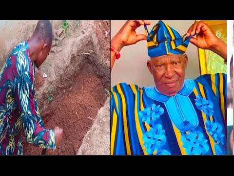 Heartbreaking! Watch as They Dig the Floor for the Burial of Popular ...