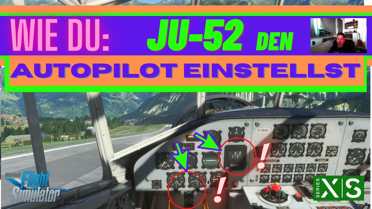 MICROSOFT FLIGHT SIMULATOR 2010 - Anleitung wie du den Autopiloten der ...