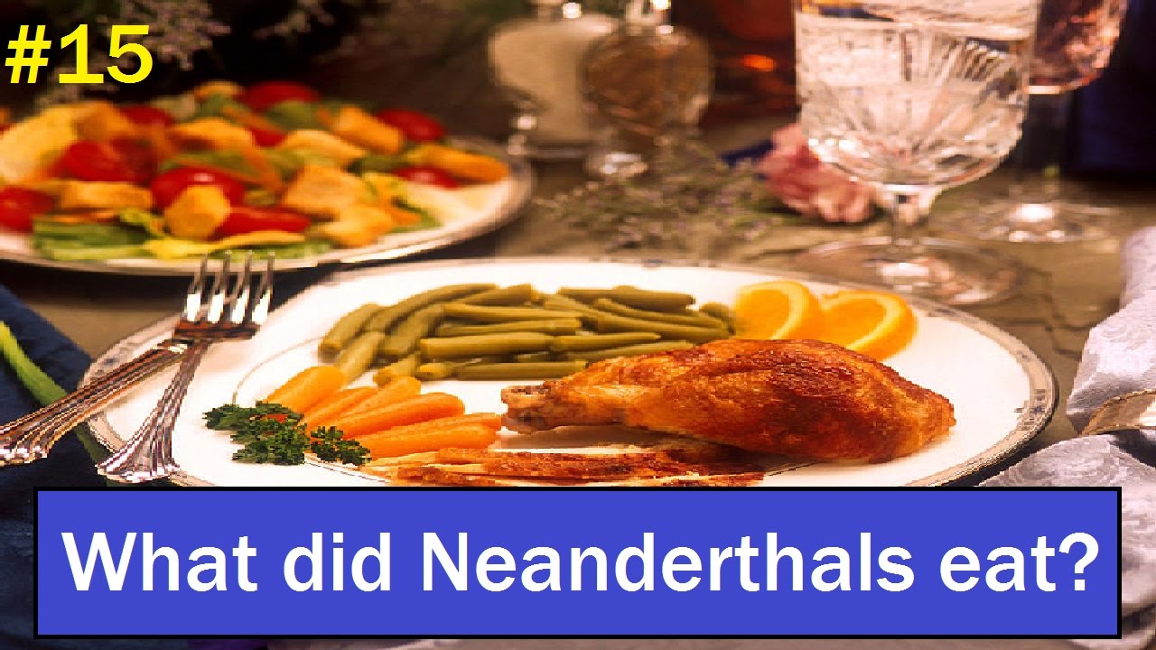 What did Neanderthals eat? - YouTube