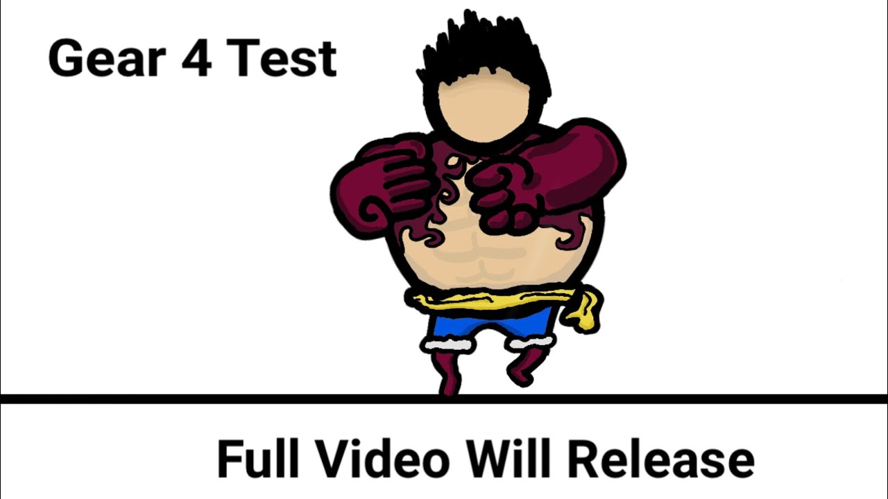 Gear 4 Test In Stick Figure (One Piece Animation) - YouTube