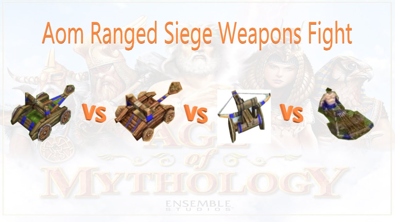 Aom Ranged Siege Weapons Challenges - YouTube