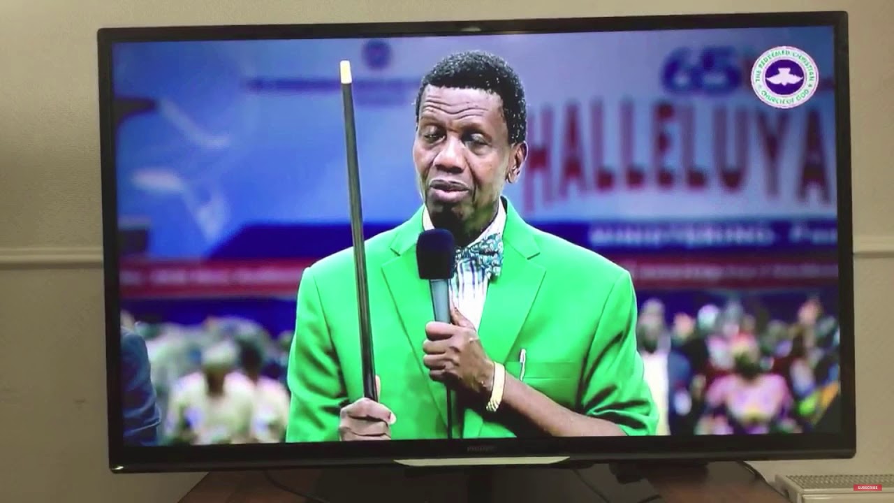 Pastor Adeboye Strange Prayer with a Stick - YouTube