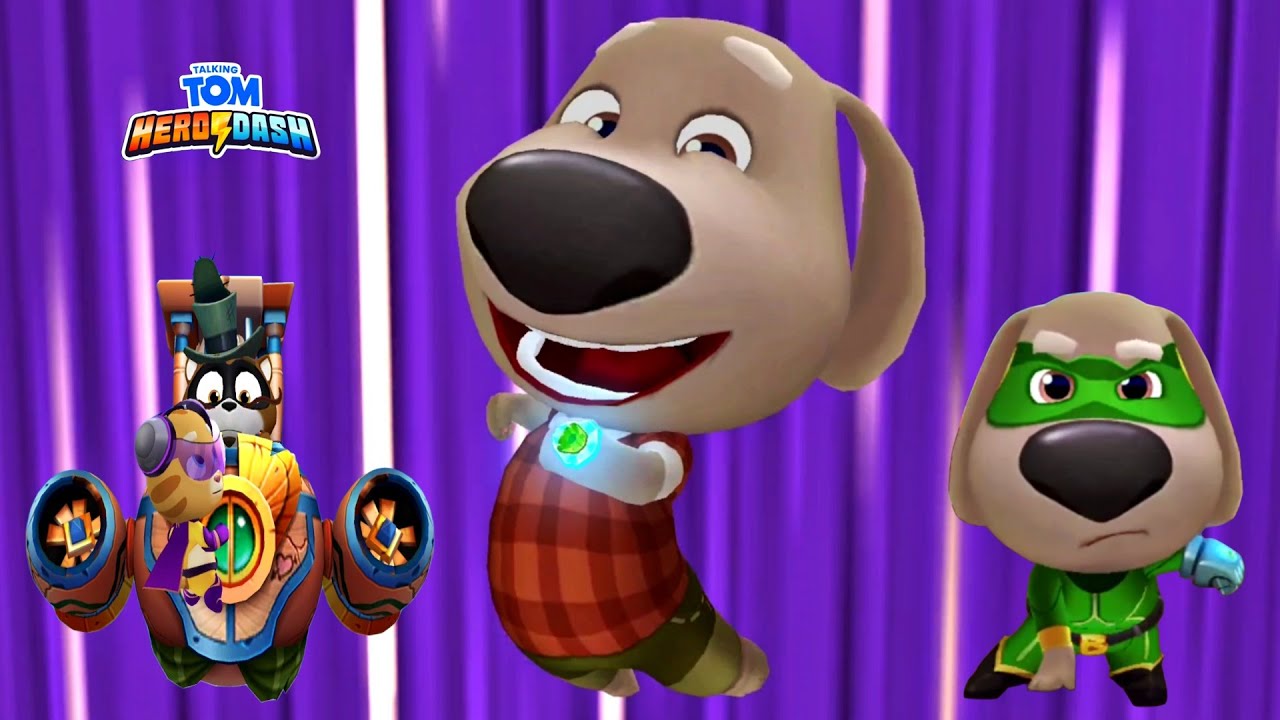 Talking Tom Hero Dash - Ginger saves Ben - Gameplay, Android - LILU ...