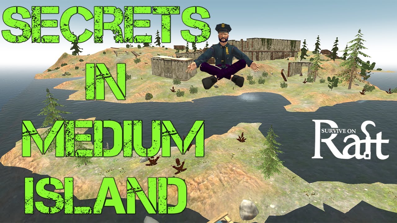 Keys in Medium Island 1 - Survive on Raft - YouTube