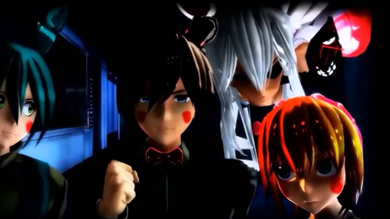[MMD x FNAF]Five nights at Freddy's 4 song - YouTube