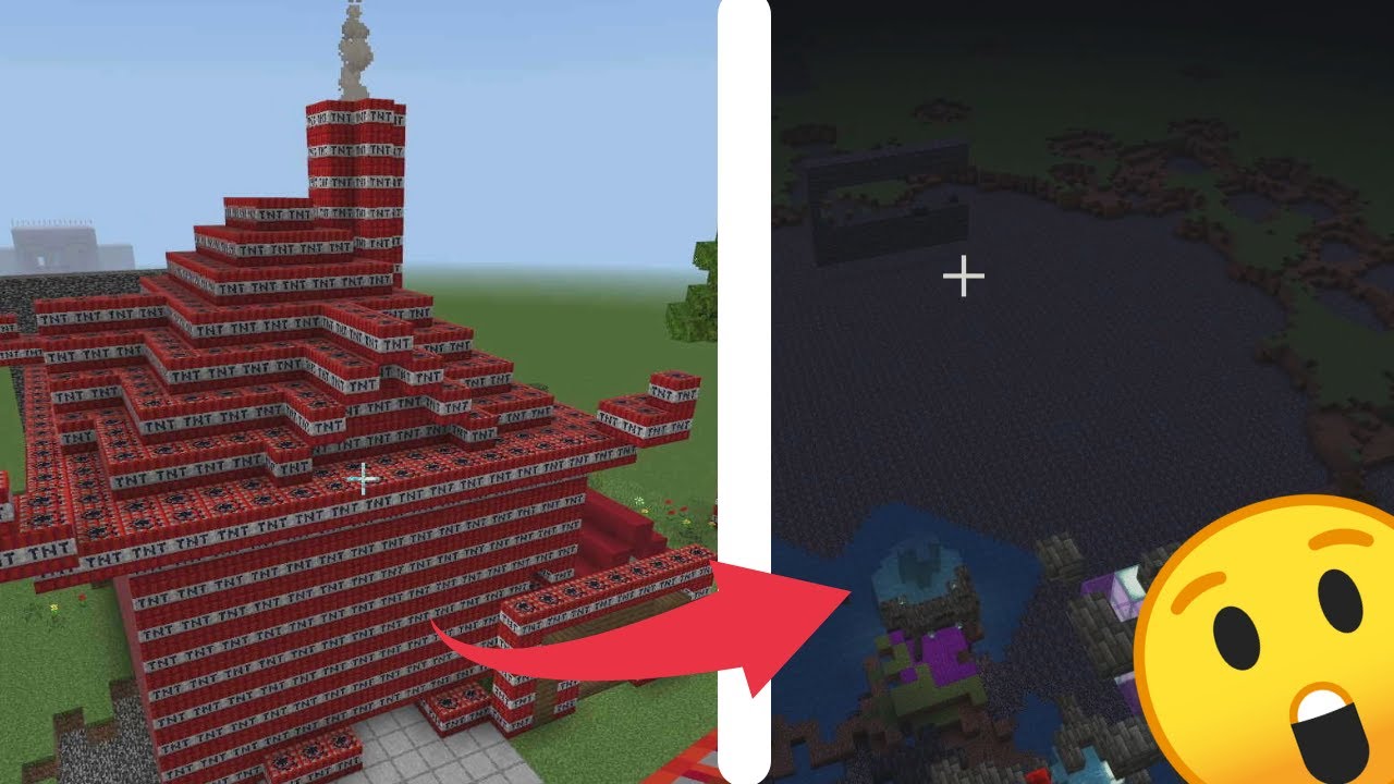 PETANDO MI XBOX ONE CON MUCHA TNT EN MINECRAFT - YouTube