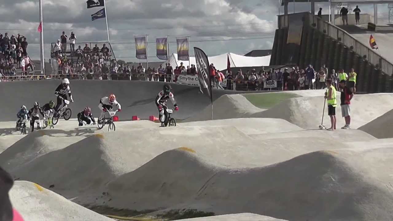 New Zealand BMX Nationals Cambridge 2013 elite men final - YouTube