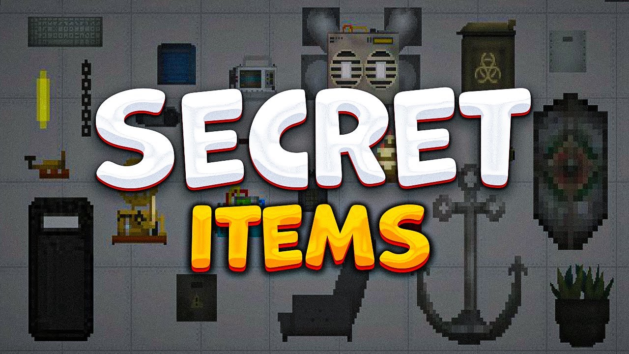 Secret Items From The Game Files In Melon Playground Secret Room Secret Items From The Game Files In Melon Playground Secret Room
