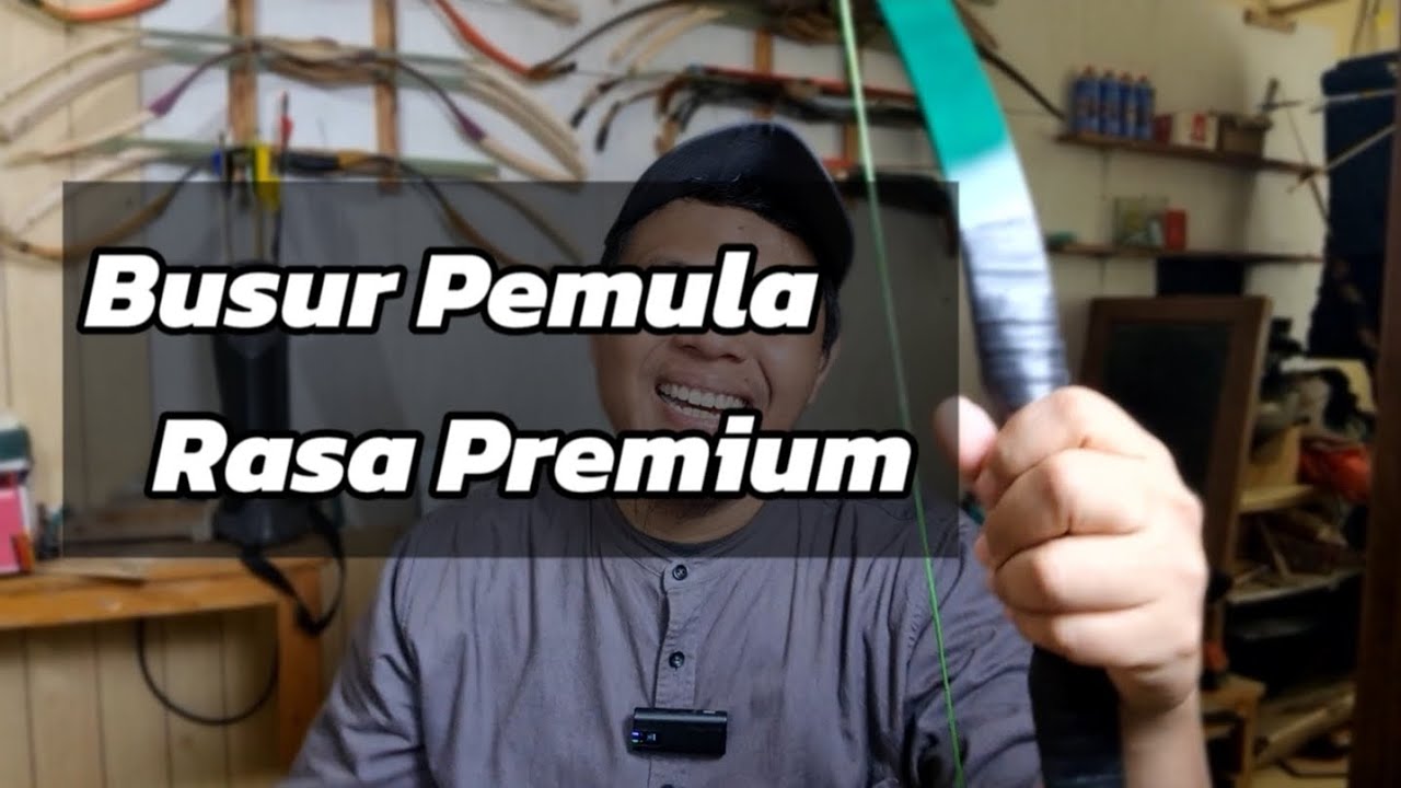 Busur Panah Pemula Rasa Premium - Turkish Flat Siyah Han - YouTube