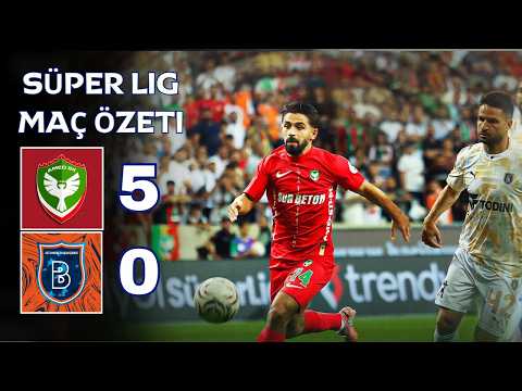 Amed SK - İstanbul Başakşehir | 5-0 | Maç Özeti | Türk Süper Lig 2026-27 | amed başakşehir