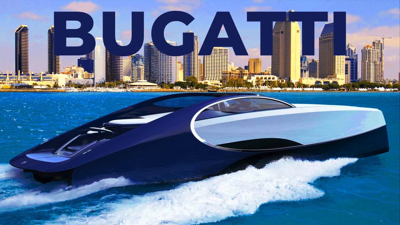 The $4 Million Bugatti Niniette 66 Yacht has a Jacuzzi and Fire Pit ...