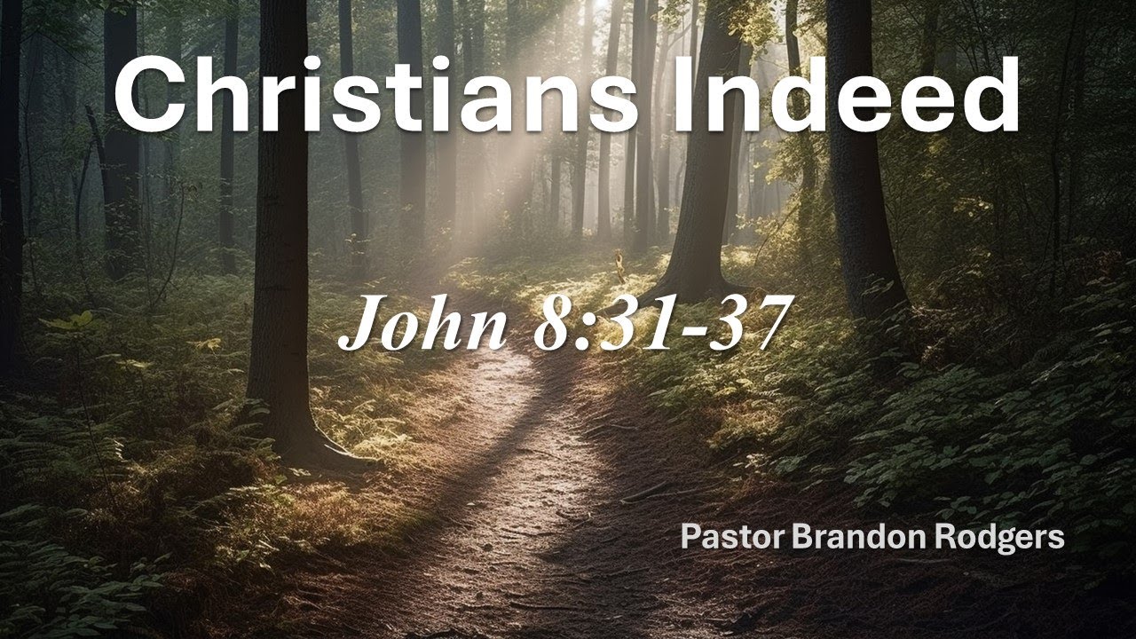 Christians Indeed, Pastor Brandon Rodgers, 08-04-2024 - YouTube
