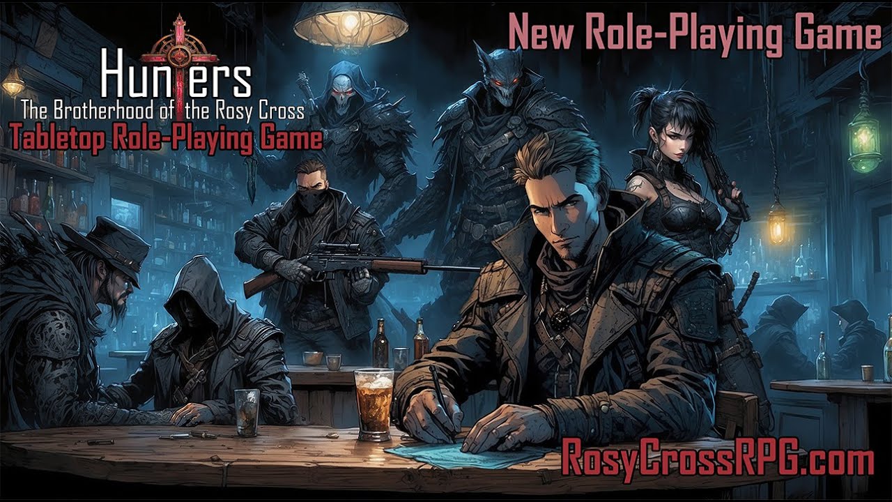 Hunters TTRPG, An Alternative to D&D, A Modern Dark Fantasy Tabletop ...