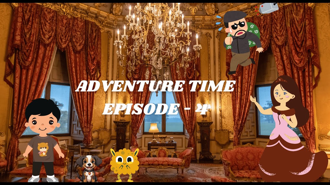Adventure time Episode - 4 | The Theft | Kidz tales | Kids stories ...