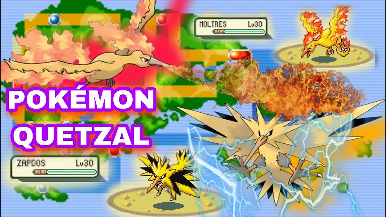 Explicación ¿Cómo Conseguir a Zapdos y Moltres En Pokémon Quetzal? l ...