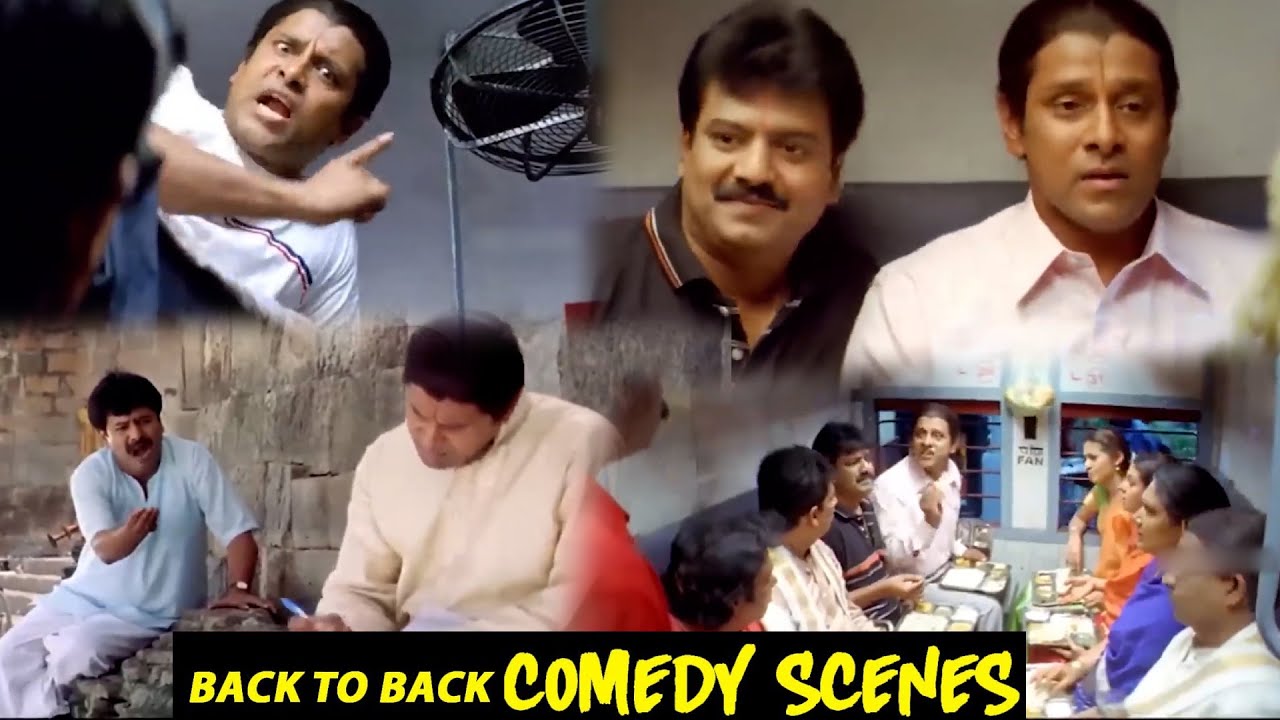 Aparichithudu Movie Vikram And Vivek Back To Back Comedy Scene ...