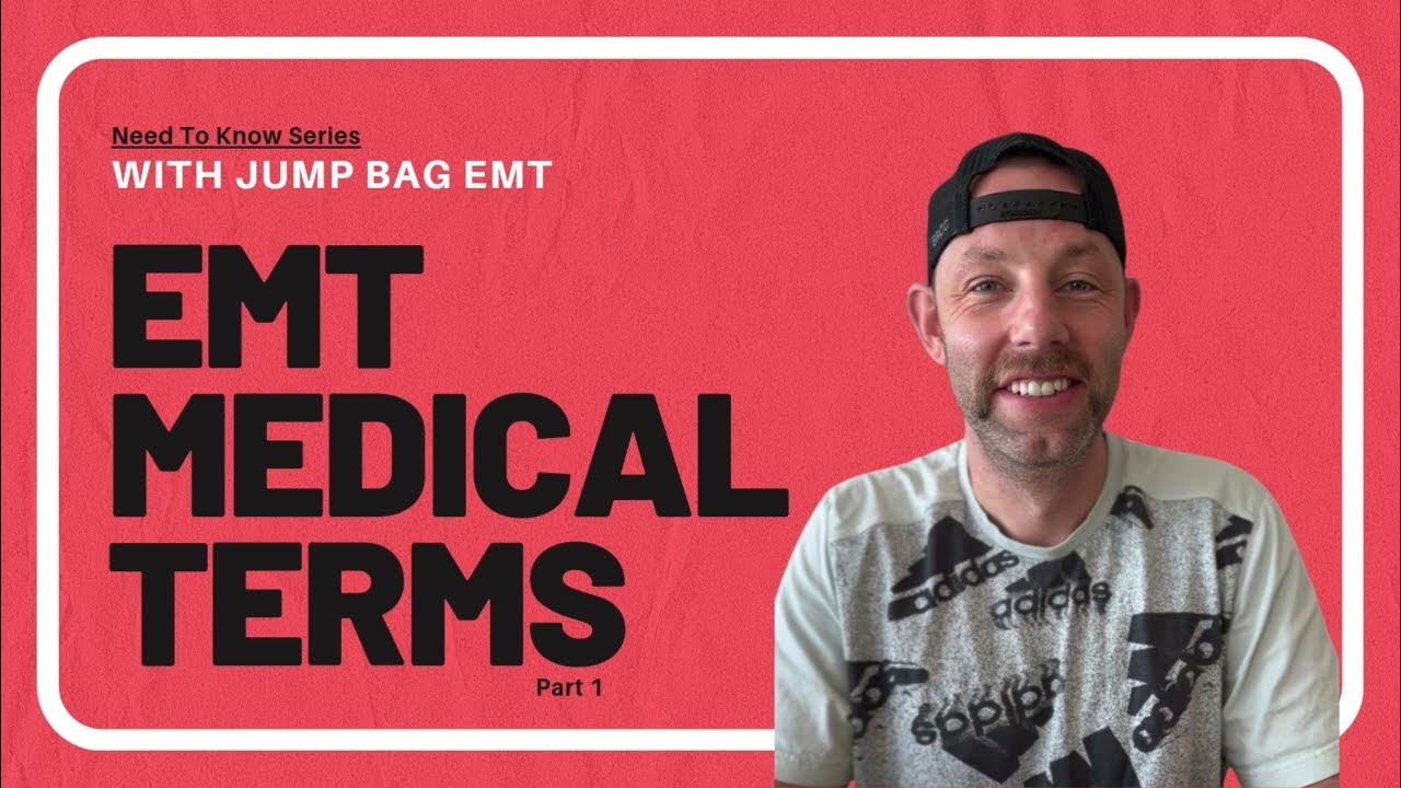 EMT Acronyms You NEED to Know Pt 1 | Assessment & Vital Signs #emt # ...