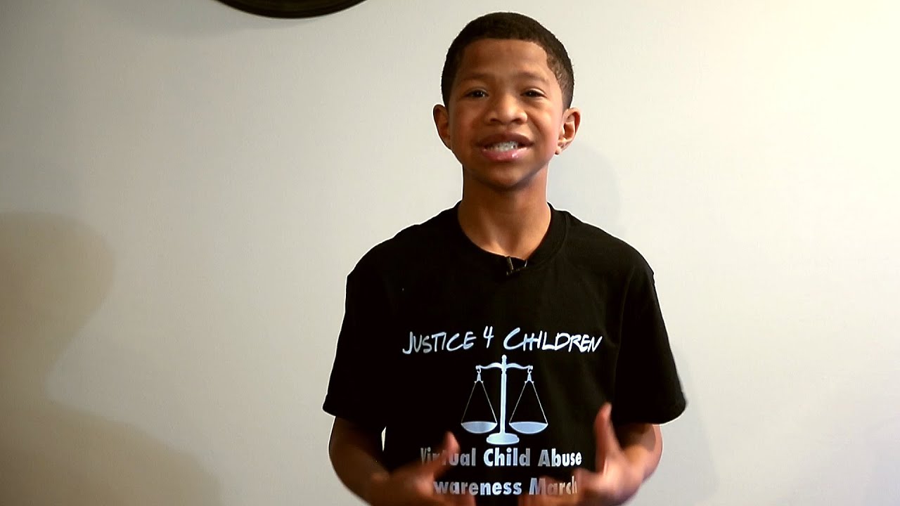 “When one rises, we all rise” quotes 12-year-old child advocate - YouTube