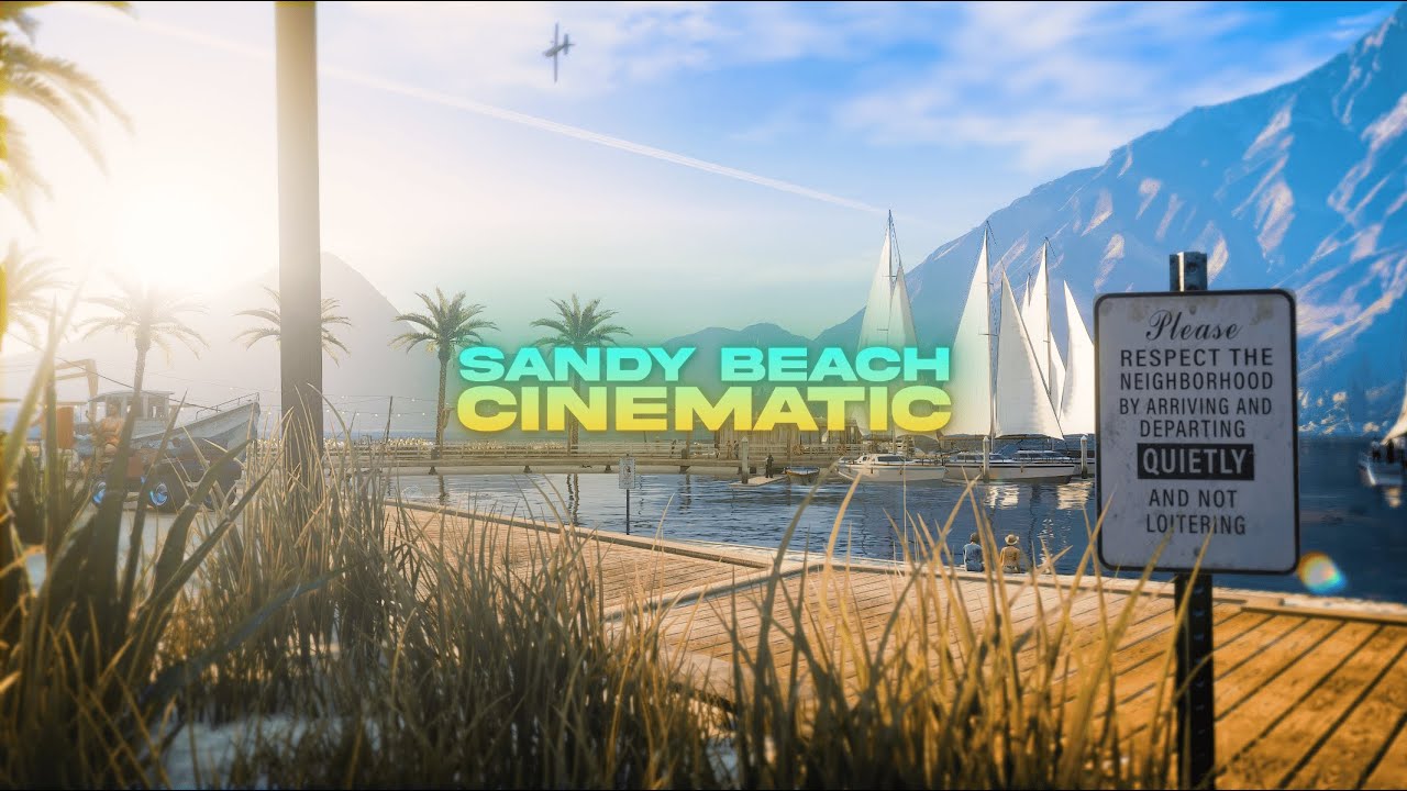 Welcome to the beach 🏄 | GTA 5 Cinematic ( @PromptModeller Map Showcase ...