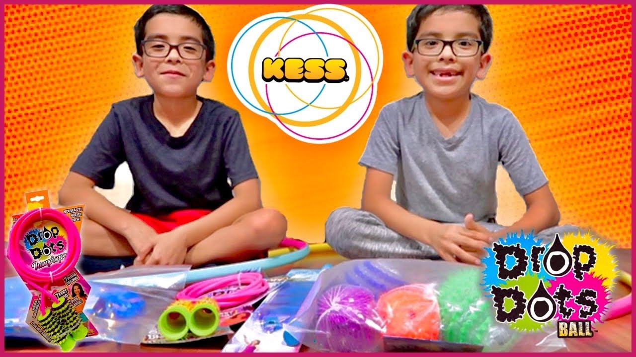 Kess Toys | Unboxing Toy Review | Drop Dot Light Up Ball, Jumprope ...