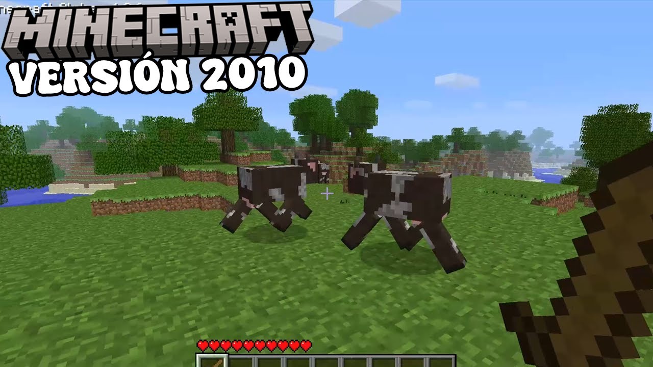 ASÍ ERA MINECRAFT HACE 13 AÑOS (Minecraft ALPHA) - #1 - YouTube