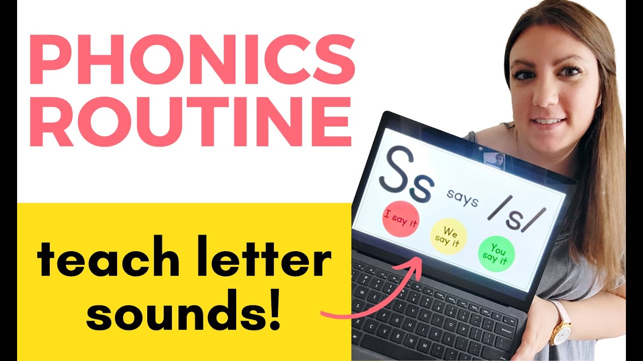 Phonics Routine for Kindergarten | Teach the Alphabet! - YouTube