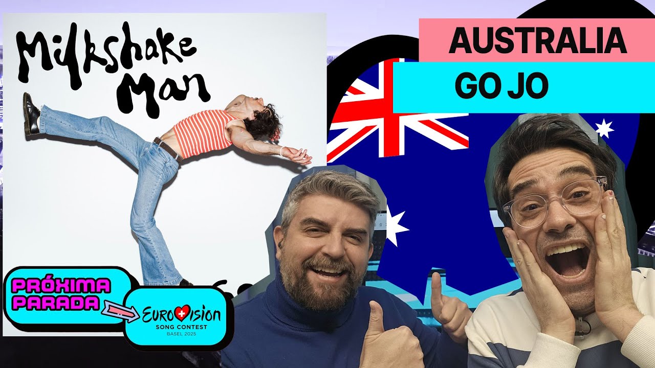 🇦🇺 Go-Jo - "Milkshake Man" REACTION | Australia Eurovision 2025 - YouTube