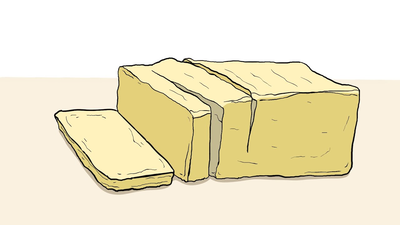 How to Draw A Butter Slice | Animation Video - Until The End, Okay? 👌 # ...