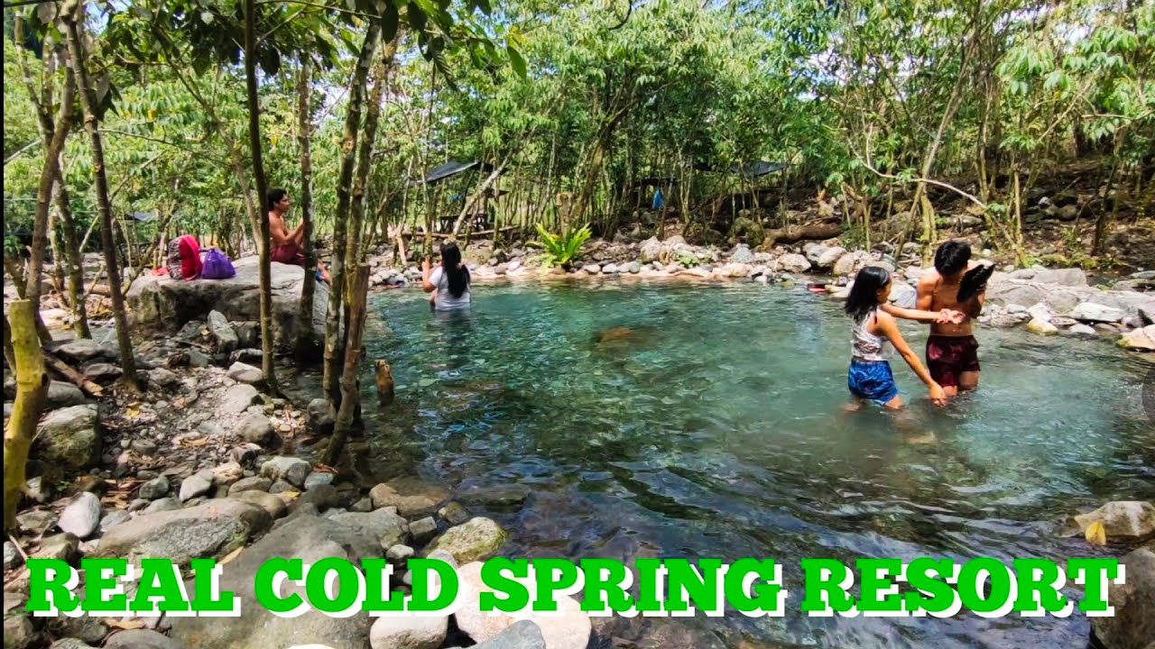 REAL COLD SPRING RESORT at andap new bataan davao de oro - YouTube
