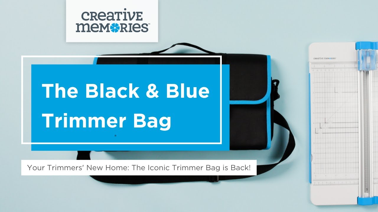 Your Trimmers' New Home: The Iconic Black and Blue Trimmer Bag is Back ...