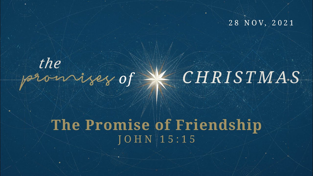 The Promise of Friendship--Sermon - YouTube